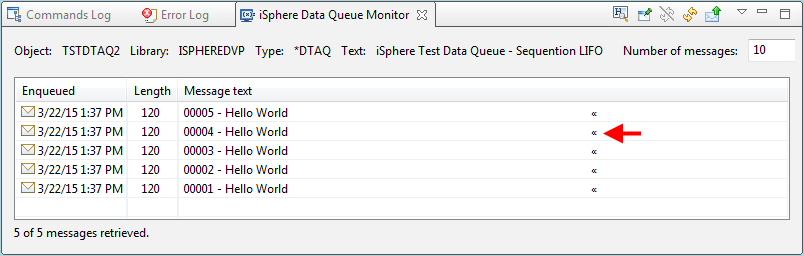 Data Queue Monitor